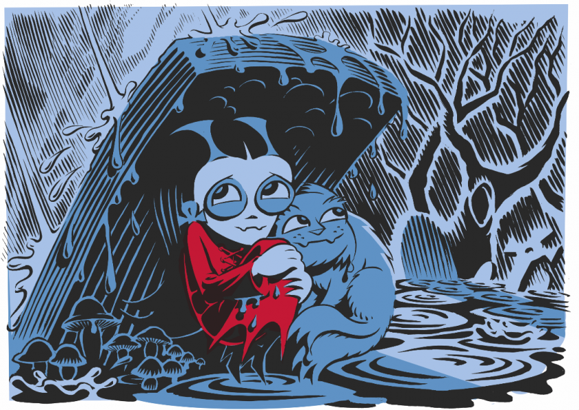 Dillon Batrisha and the Creepy Caretaker (Hardcover with dust jacket ...